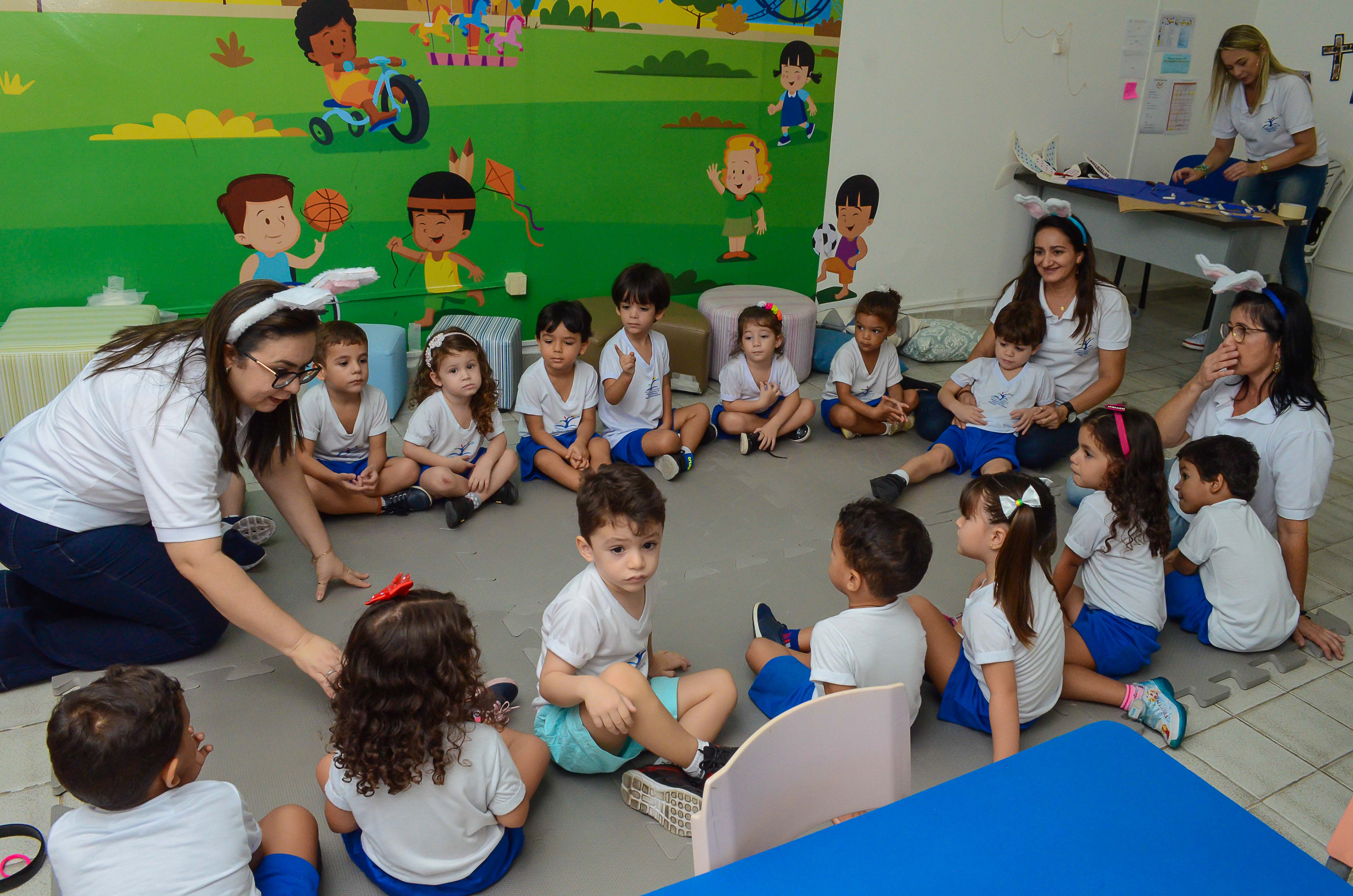 Creche da ALPB realiza atividades lúdicas para reforçar o sentido da ...